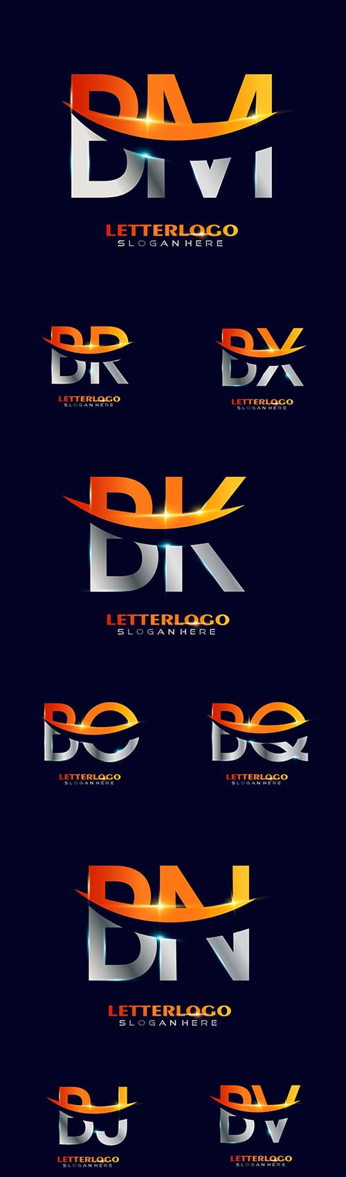 Initial Letter And Brand Name Company Logos Design 2 Best Daz3D Poses